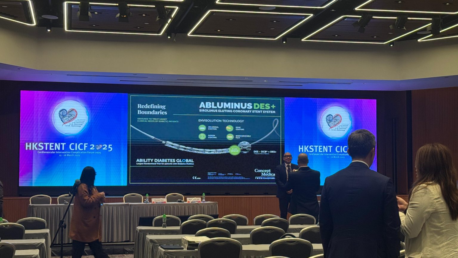 HKSTENT CICF 2025 | Angeion Medical